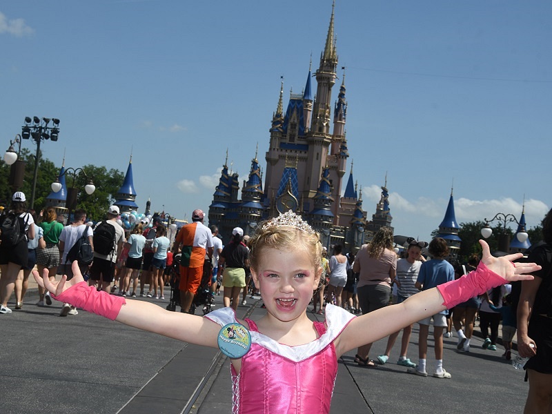 A Magical Birthday and Princess Makeover! - Working Family Travels