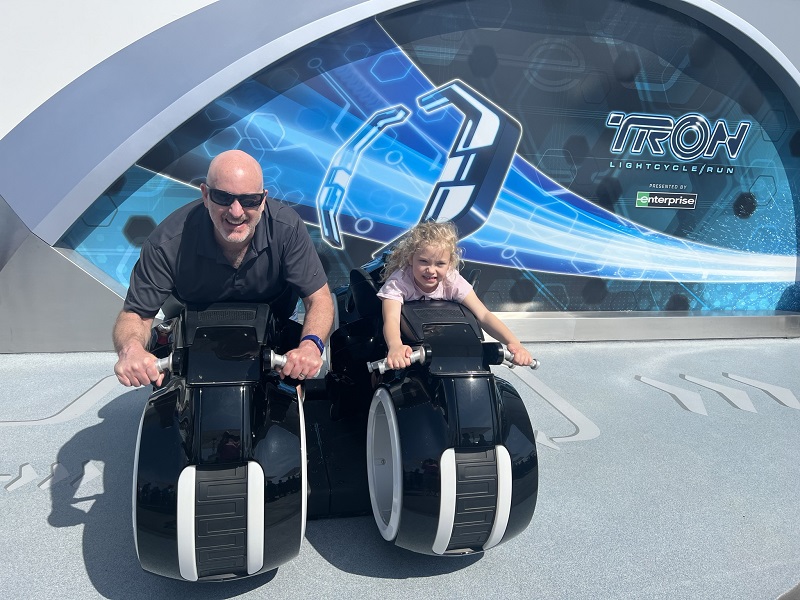 Tron Light Cycle Disney's Tron Lightcycle Run Ride Immerses Fans In