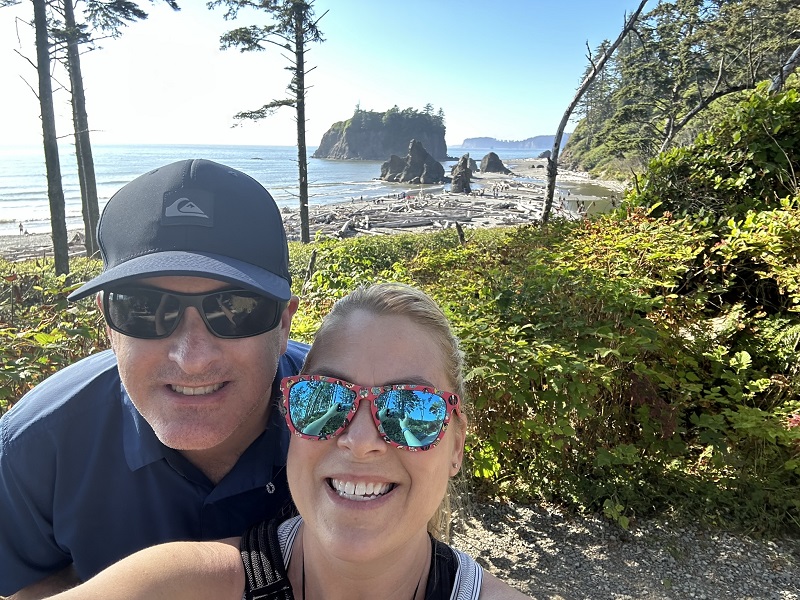 Ruby Beach to Abbey Island in Olympic NP - Working Family Travels
